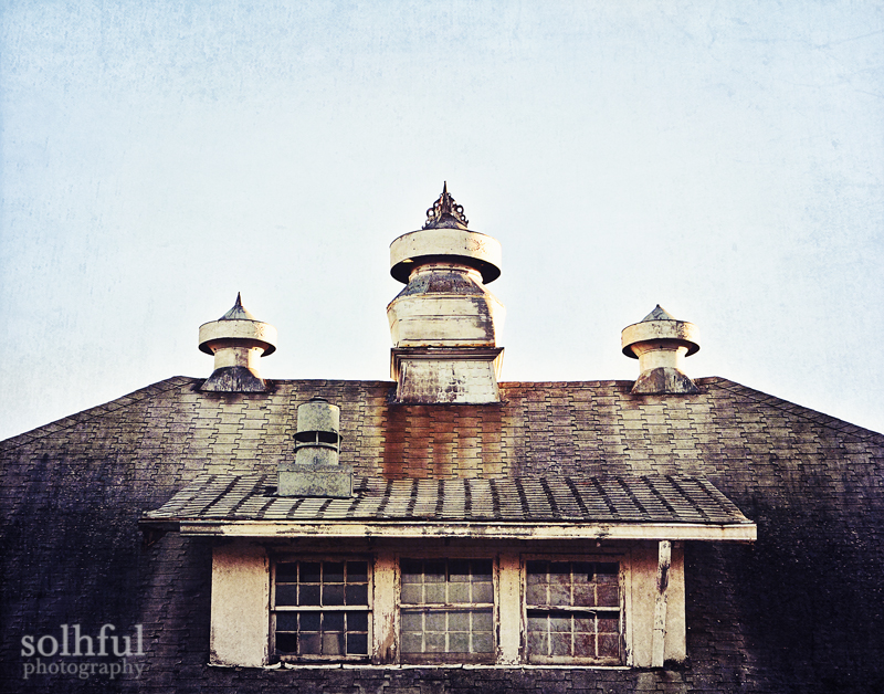 Abandoned Building Roof With Cupolas Art Photography, 11x14 Print on Luulla
